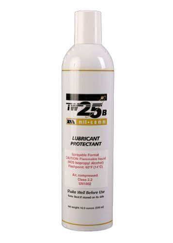 Mil-Comm TW25B Lubricant Protectant 16.9 FL OZ Aerosol